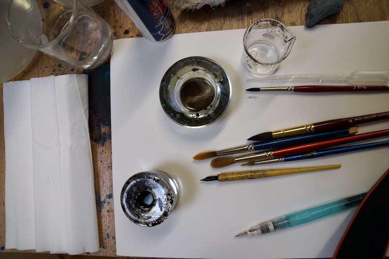 Pen and Ink Drawing of Sydney Harbour Bridge – Pen and Ink Techniques